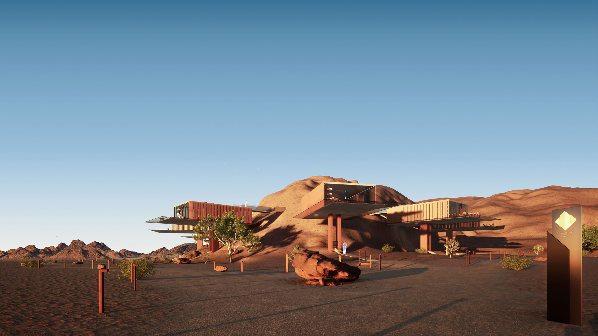 Al Muzzam Fort Hotel proposal | Giò Forma